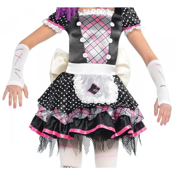 Amscan | Other | Broken Doll Costume Kids Creepy Porcelain Doll ...